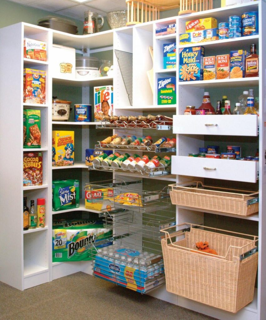 10 methods to Oraganize Your Items With Pantry shelving systems - house ...