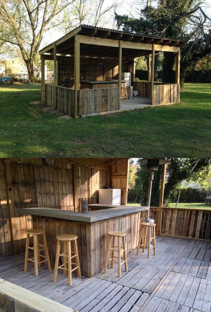 Portable outdoor bar designs makes a perfect addition - house-ideas.org